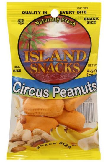 Island Snacks Circus Peanuts 2.5 Oz | Shopright